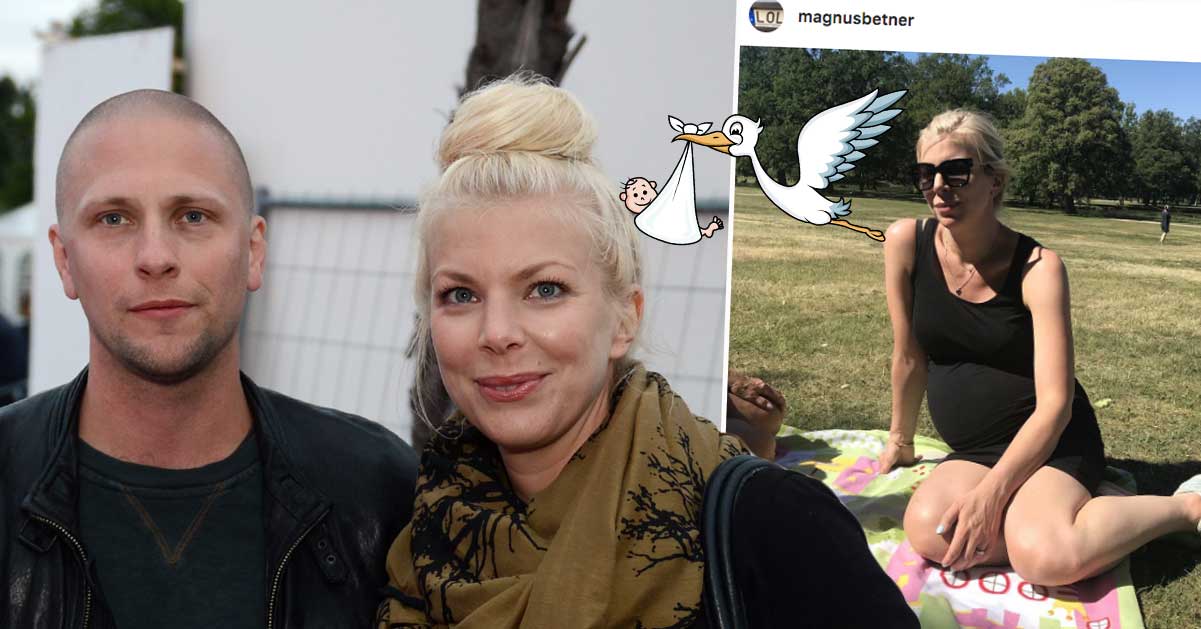 Magnus Betnérs pappalycka – väntar barn med Helena Sandklef | Hänt.se