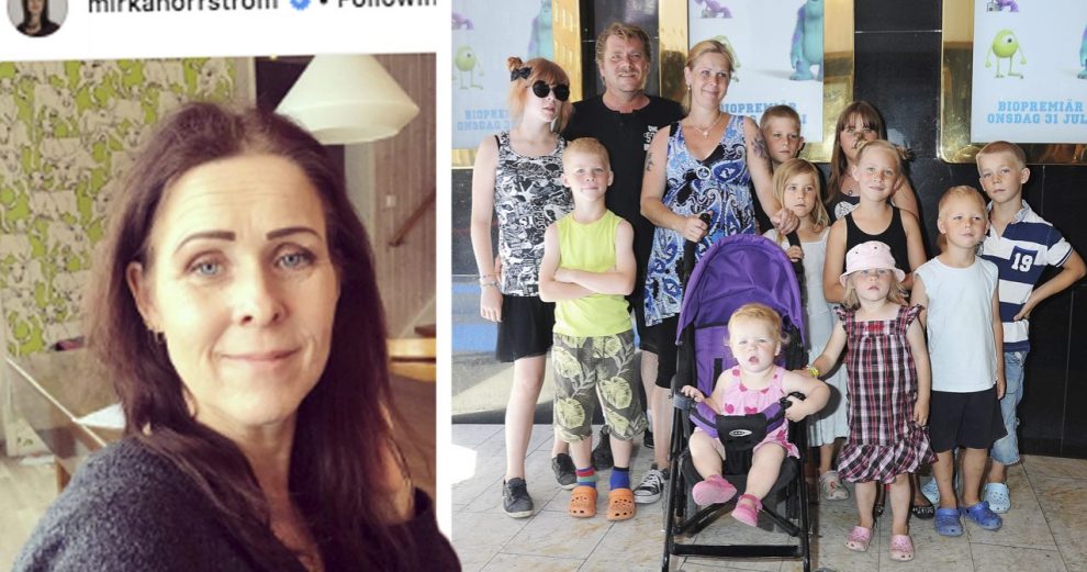 Trettonbarnsmamman Mirka Norrström Om Dotterns Akuta